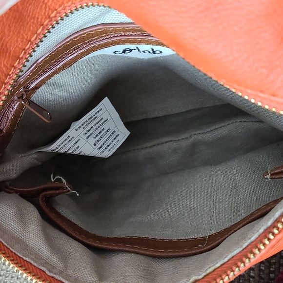 Co-Lab | Bags | Euc Colab Orangebrown Crossbody Bag | Poshmark